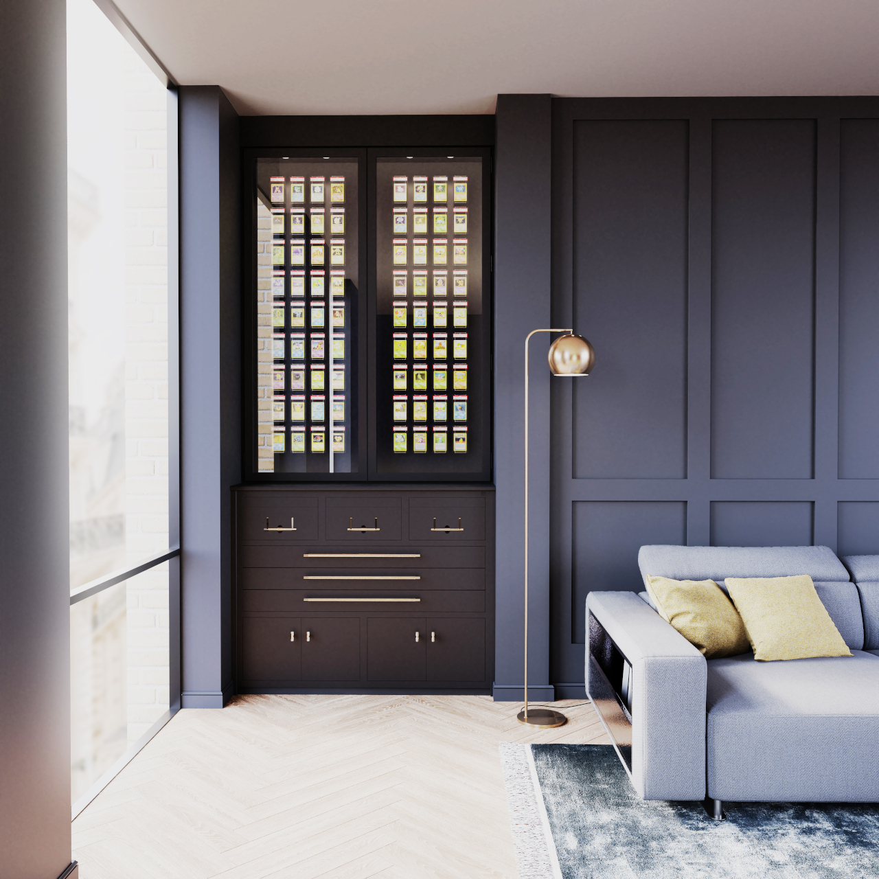 Fitted Build | Bespoke Trading Card Storage | Collectors' Cabinets